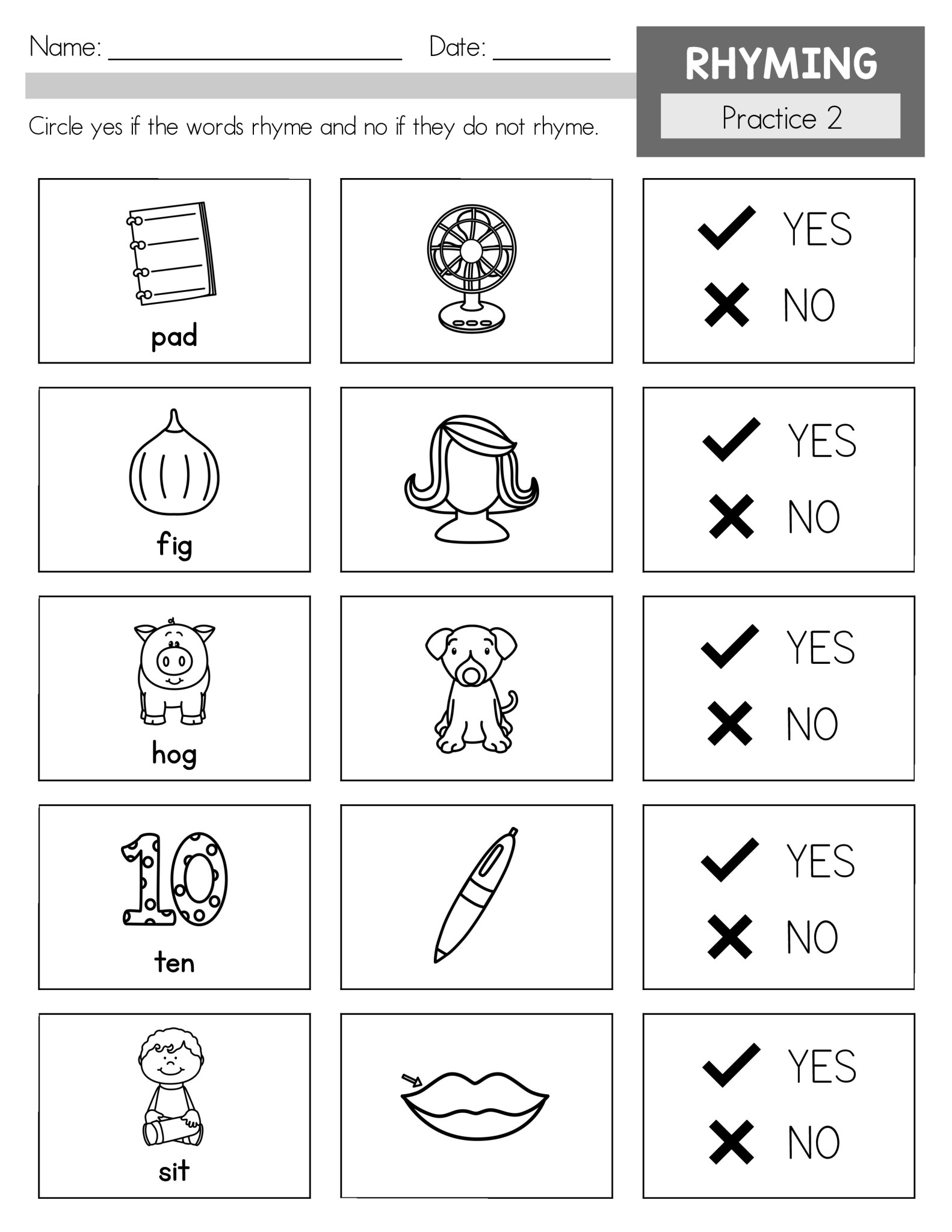 Phonemic/Phonological Awareness: Rhyming – Teaching To The Test-Taker