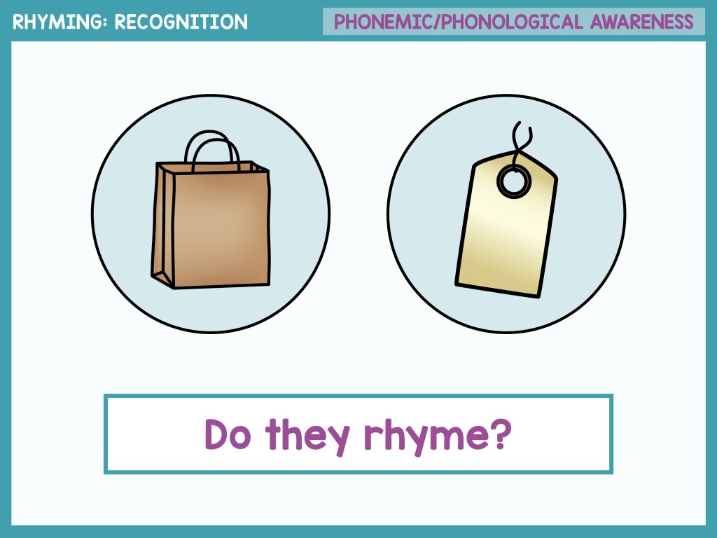 Phonemic/Phonological Awareness: Rhyming – Teaching To The Test-Taker