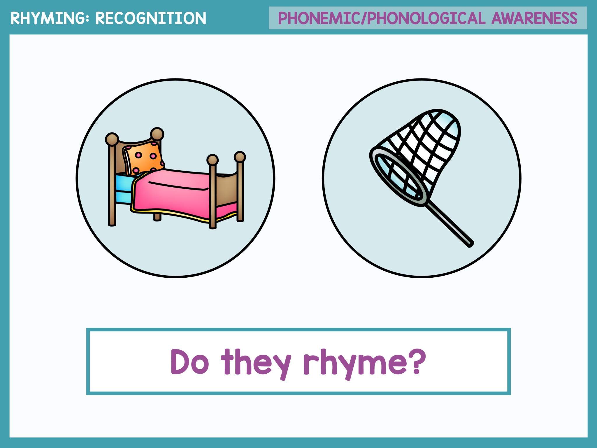 Phonemic/Phonological Awareness: Rhyming – Teaching To The Test-Taker